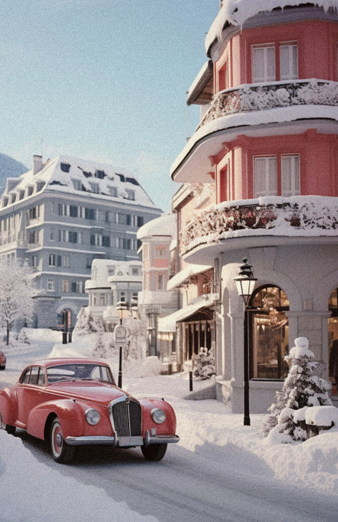 St. Moritz - Vintage Winter Charm – Armandomartini.Aiart